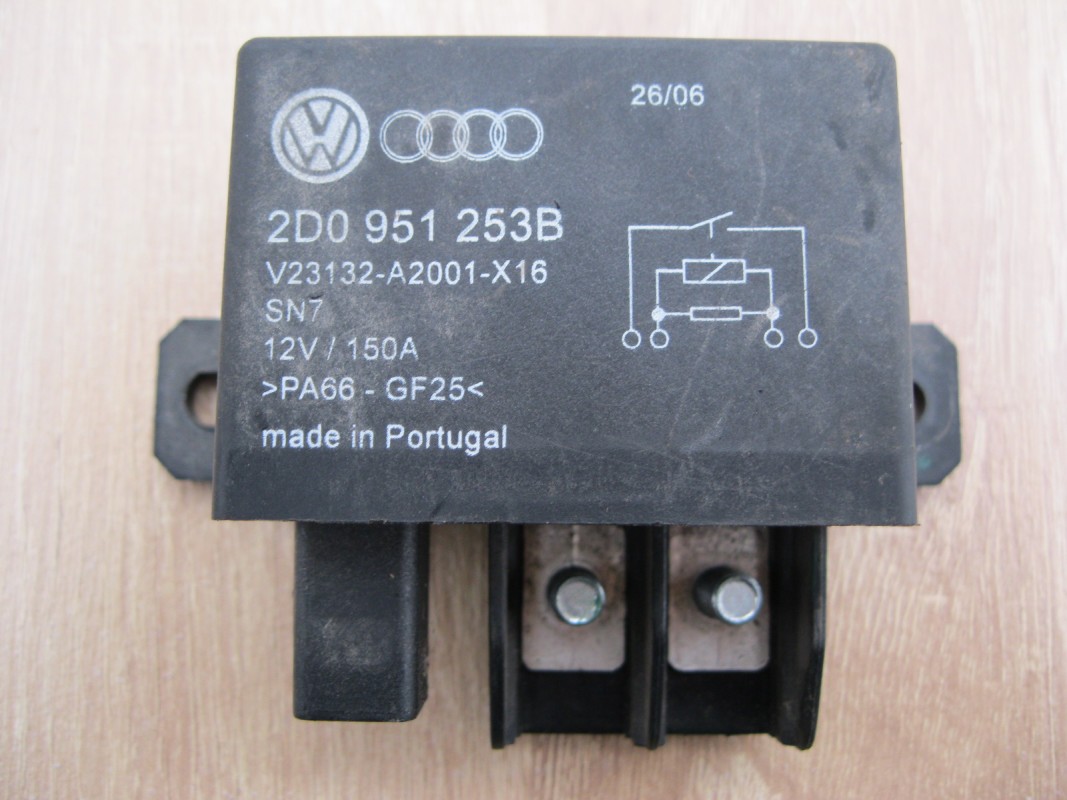 Volkswagen Touareg Реле. Купить по низкой цене на разборке. ID2744